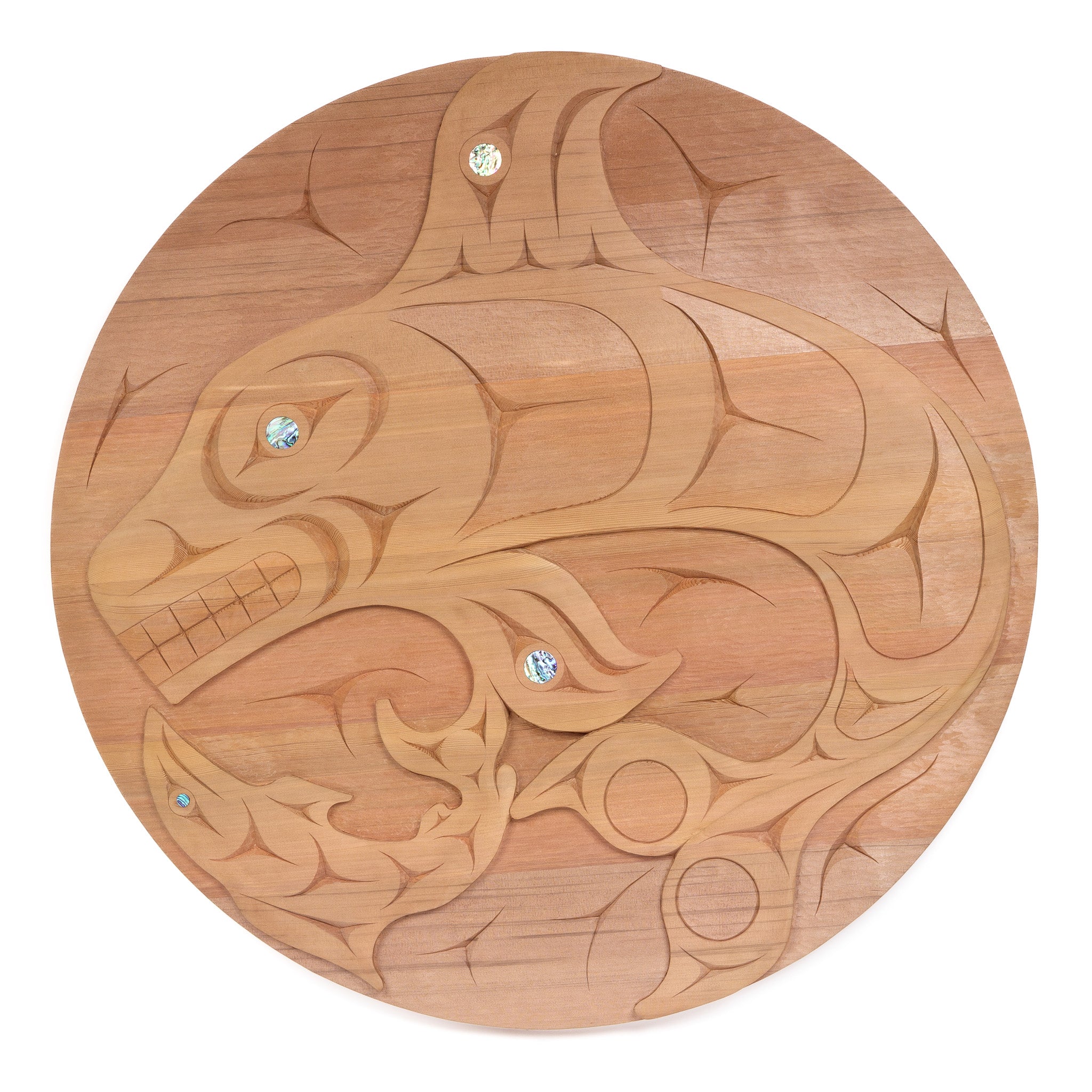 The Eternal Connection - Red Cedar Panel – Lattimer Gallery