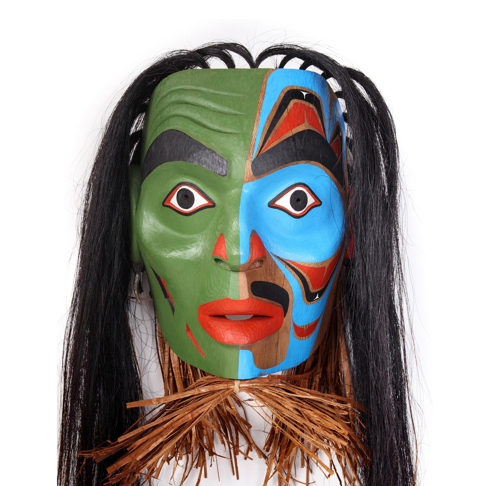 David Neel - Man Transforming into Bukwis – Lattimer Gallery