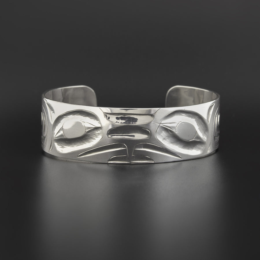 Frontal Eagle - Silver Bracelet – Lattimer Gallery
