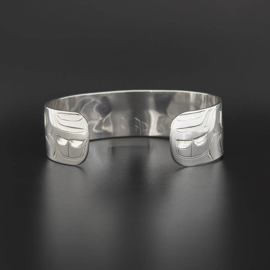 Frontal Eagle - Silver Bracelet – Lattimer Gallery
