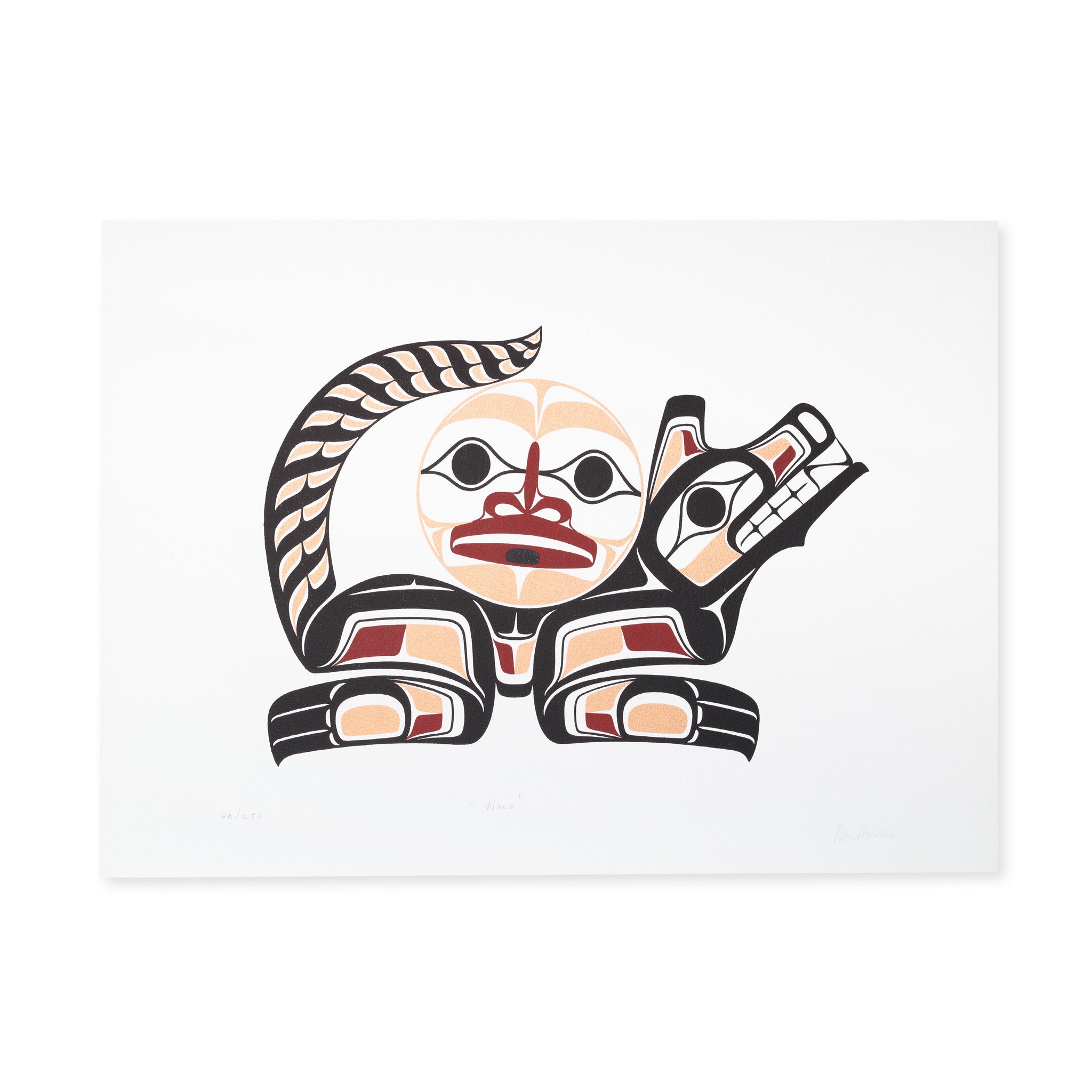 Wolf (Copper) - Limited Edition Print – Lattimer Gallery