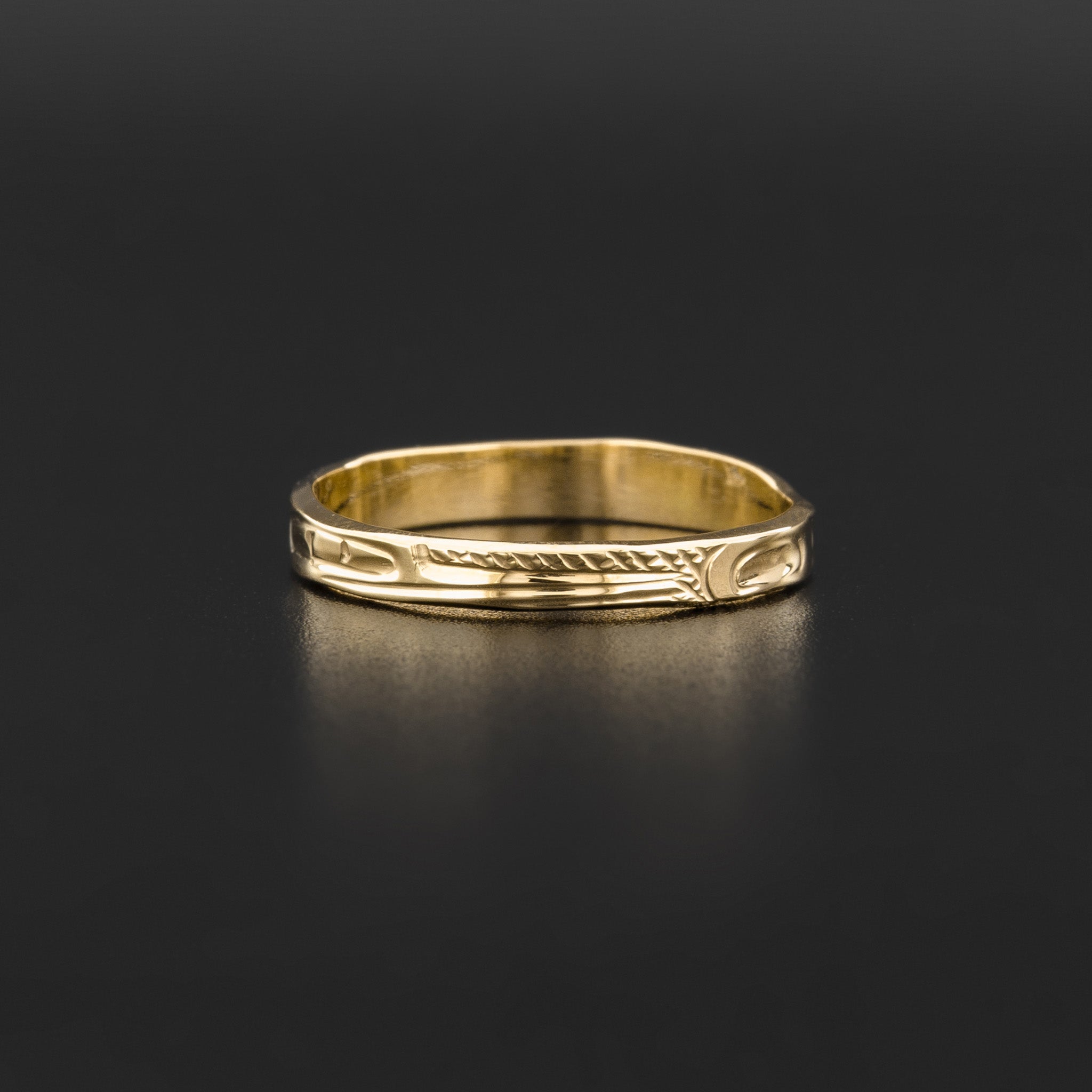 Hummingbird - 14k Gold Ring – Lattimer Gallery
