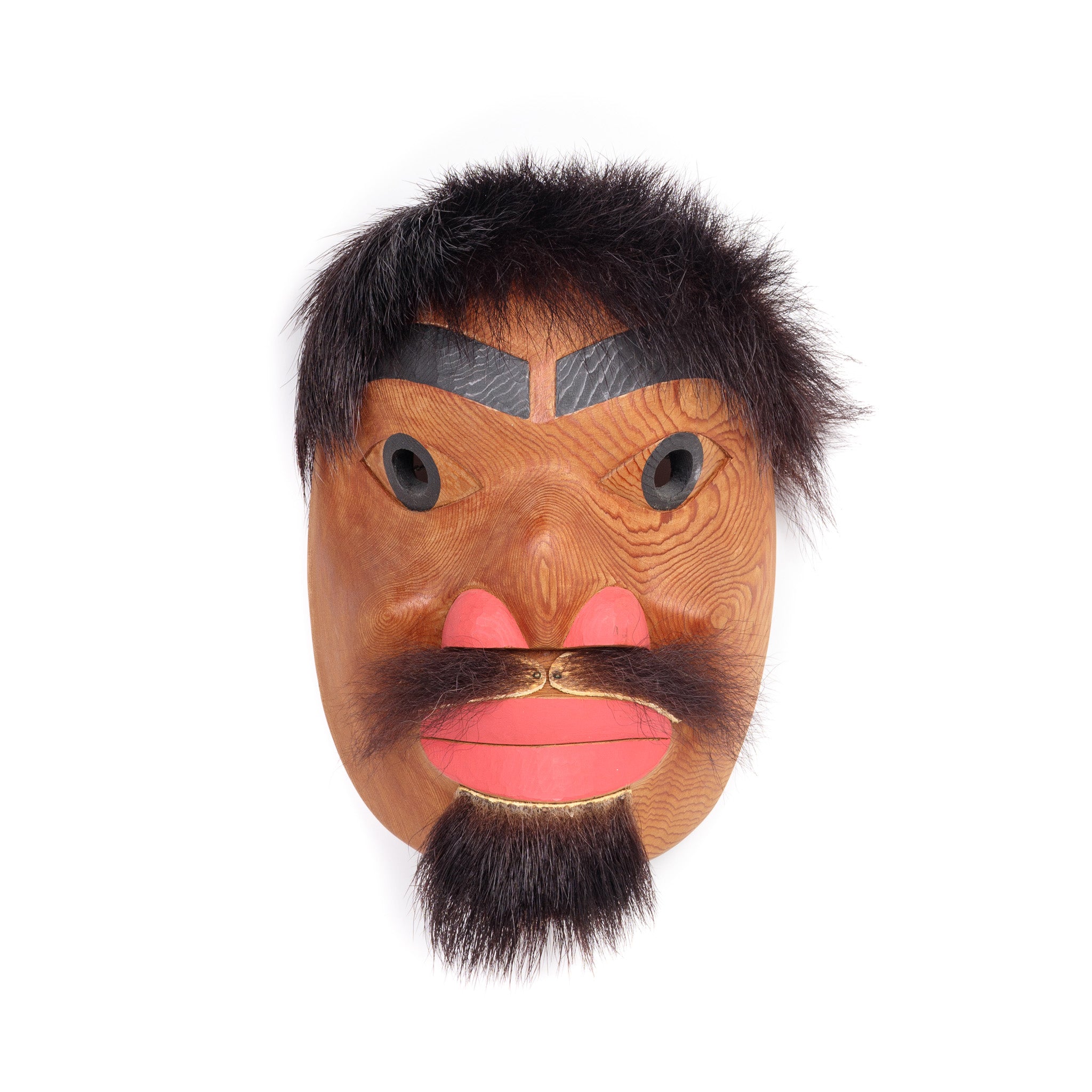 Portrait - Red Cedar Mask – Lattimer Gallery