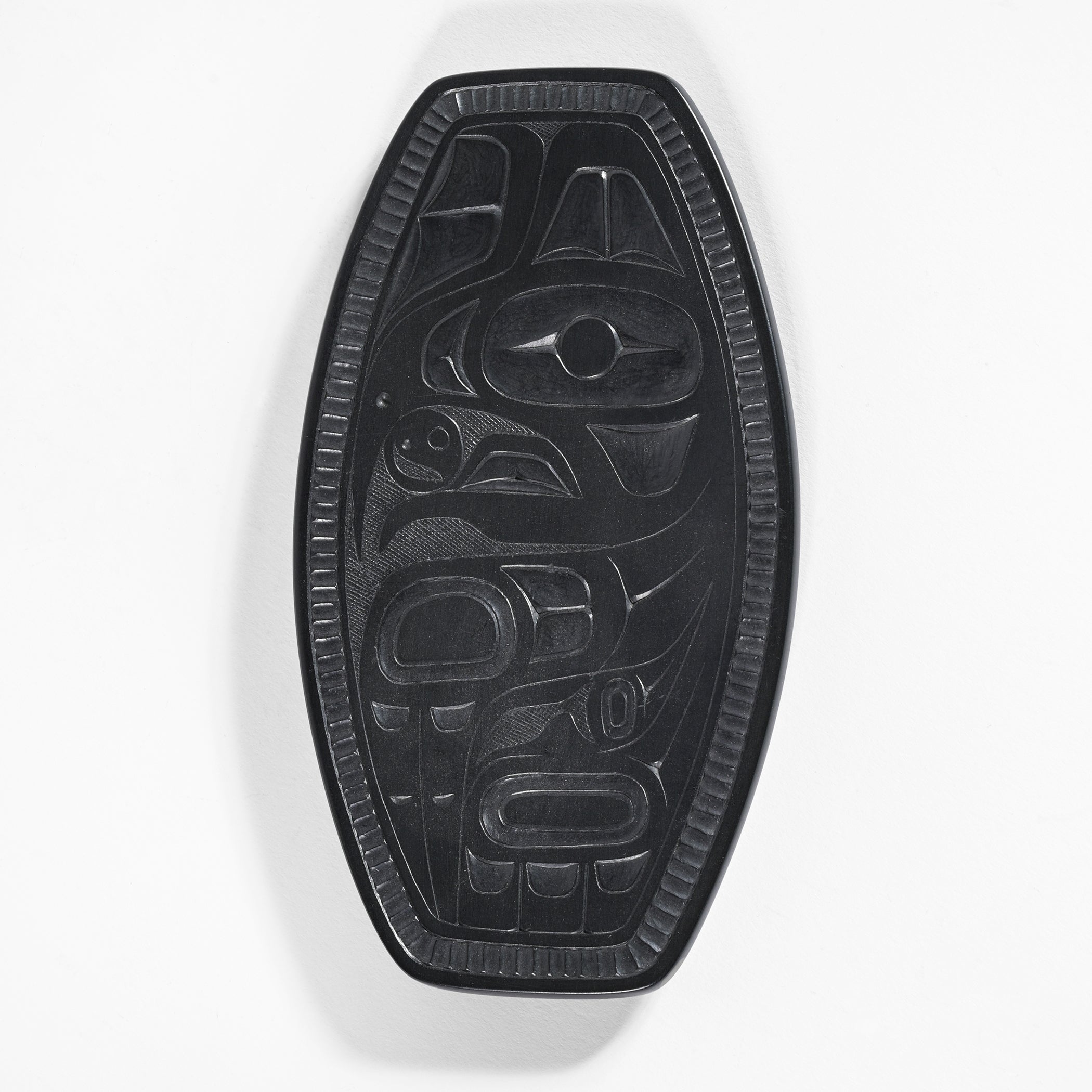 Eagle - Argillite Plate – Lattimer Gallery