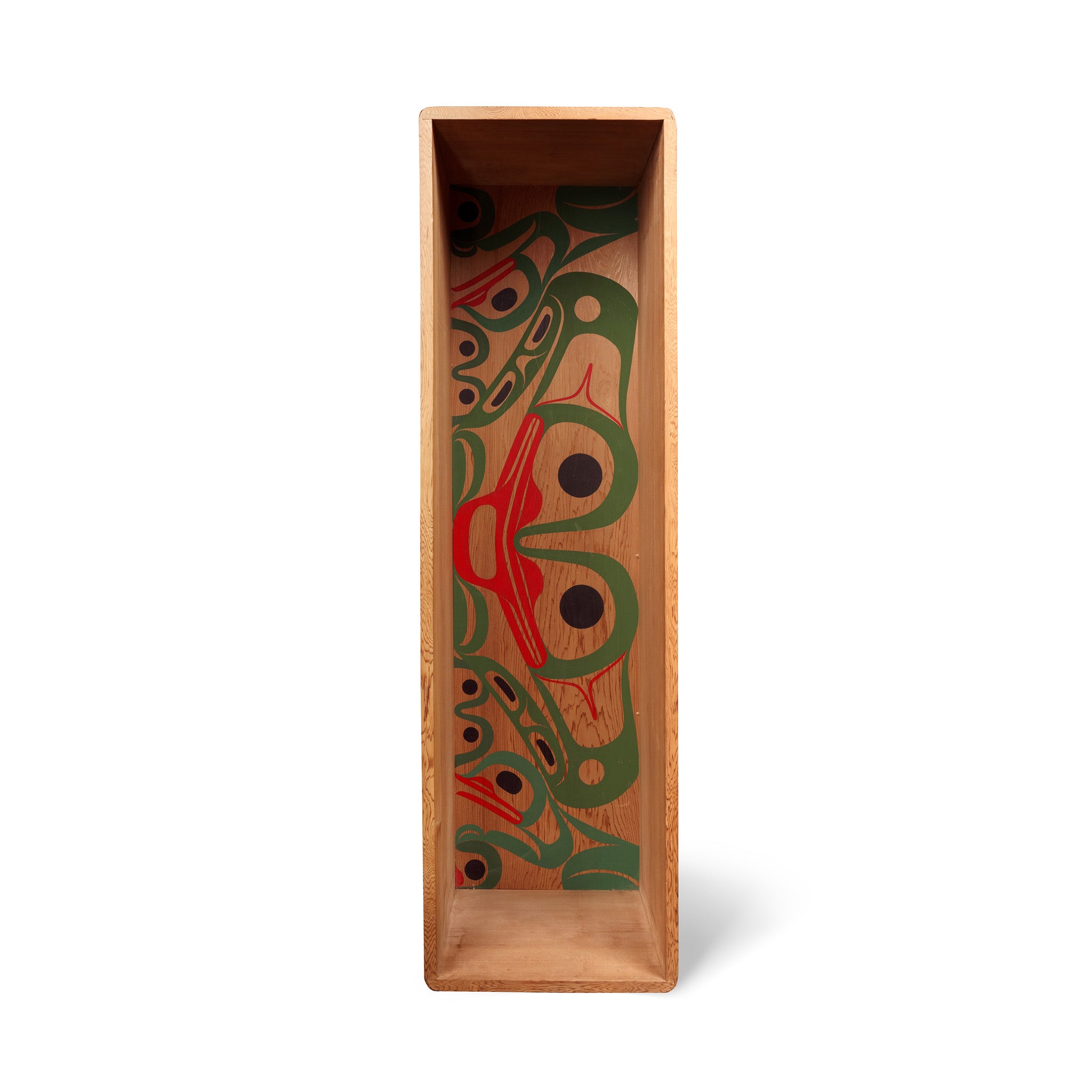 Frog - Red Cedar Bentwood Box Drum – Lattimer Gallery