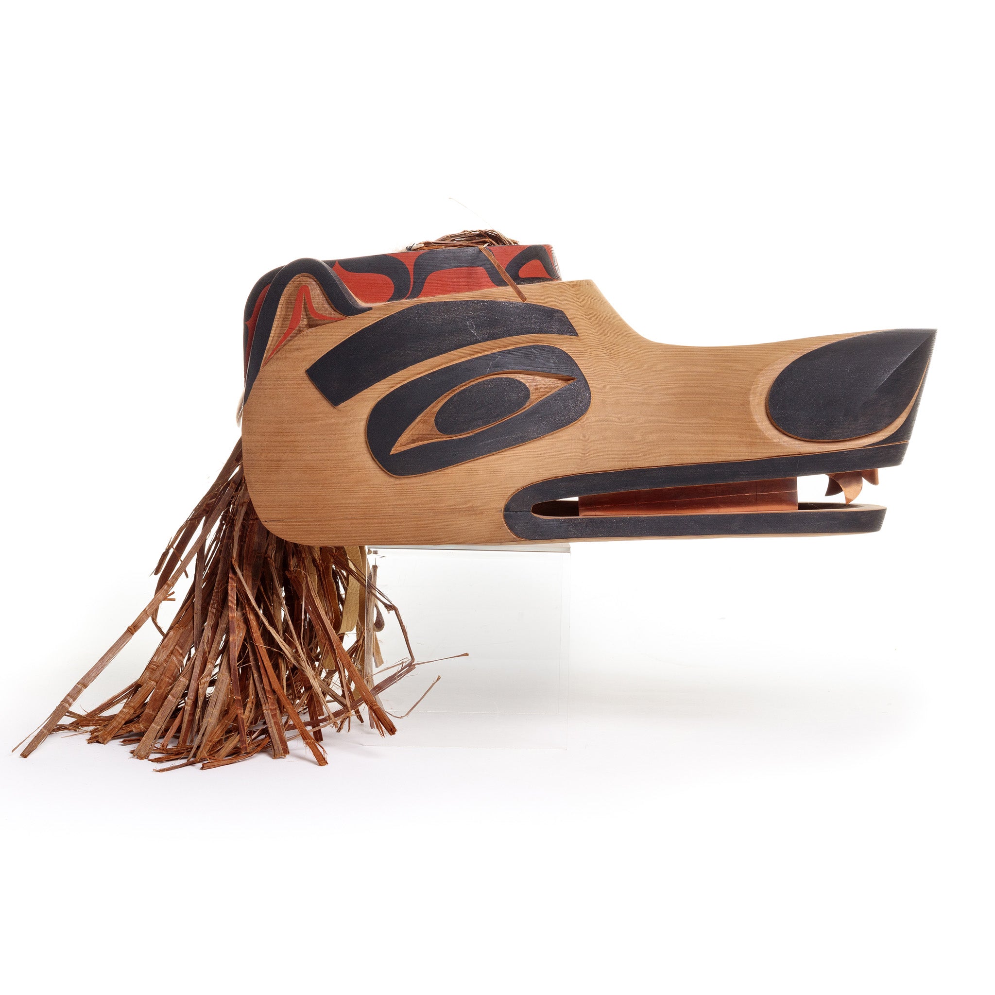 Wolf - Red Cedar Mask – Lattimer Gallery