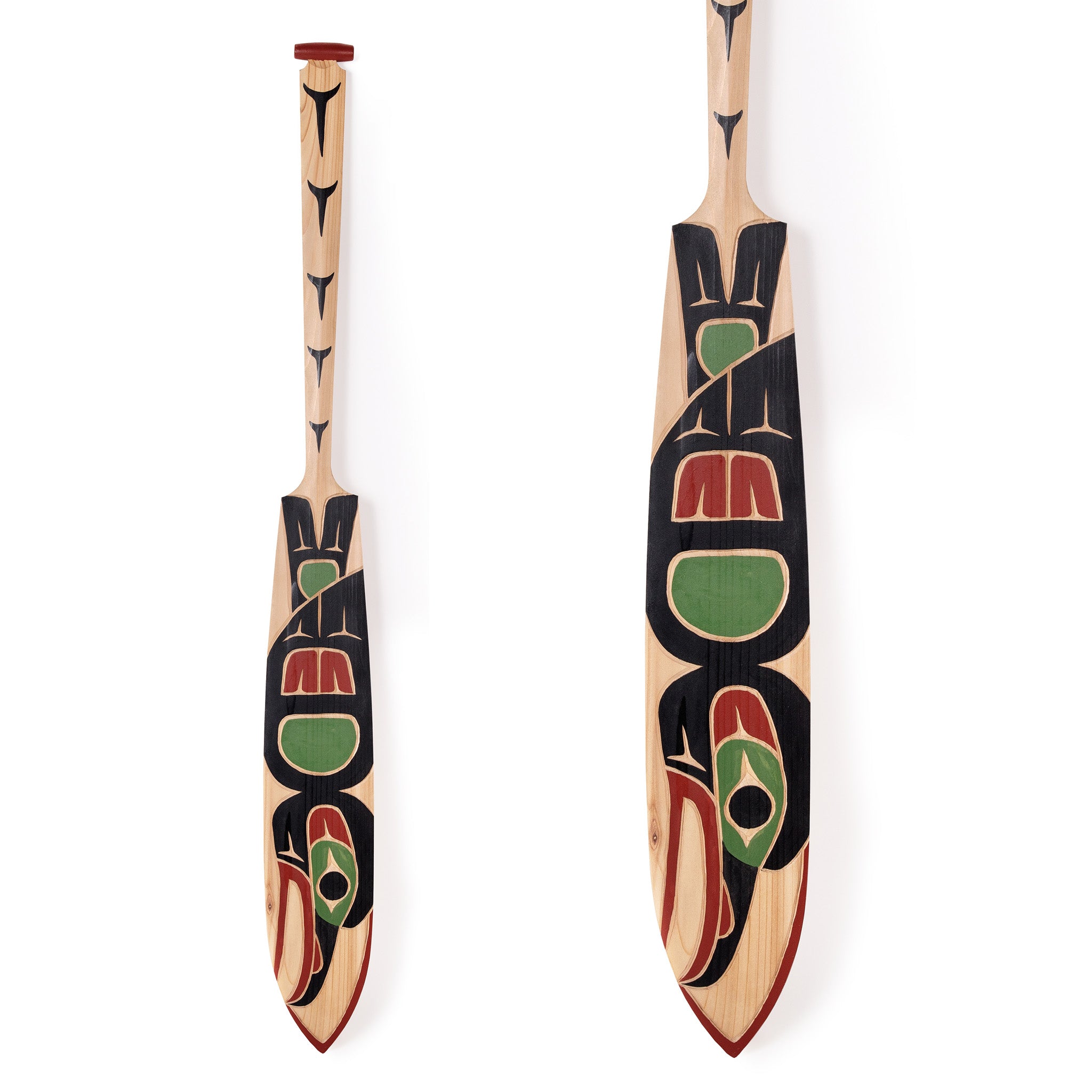 Raven - Red Cedar Paddle – Lattimer Gallery