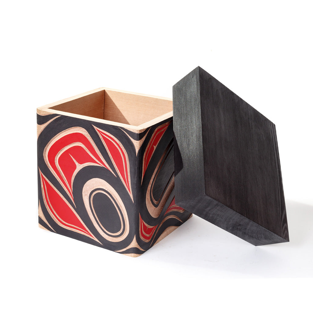Abstract - Cedar Bentwood Box – Lattimer Gallery