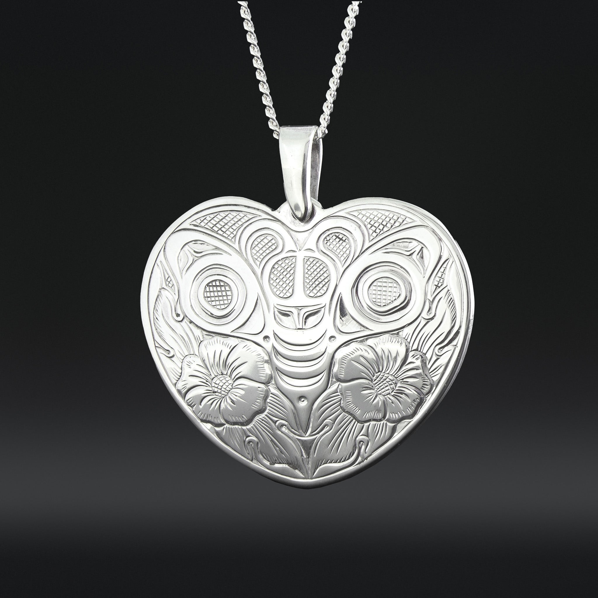 The Pollinator - Silver Pendant – Lattimer Gallery