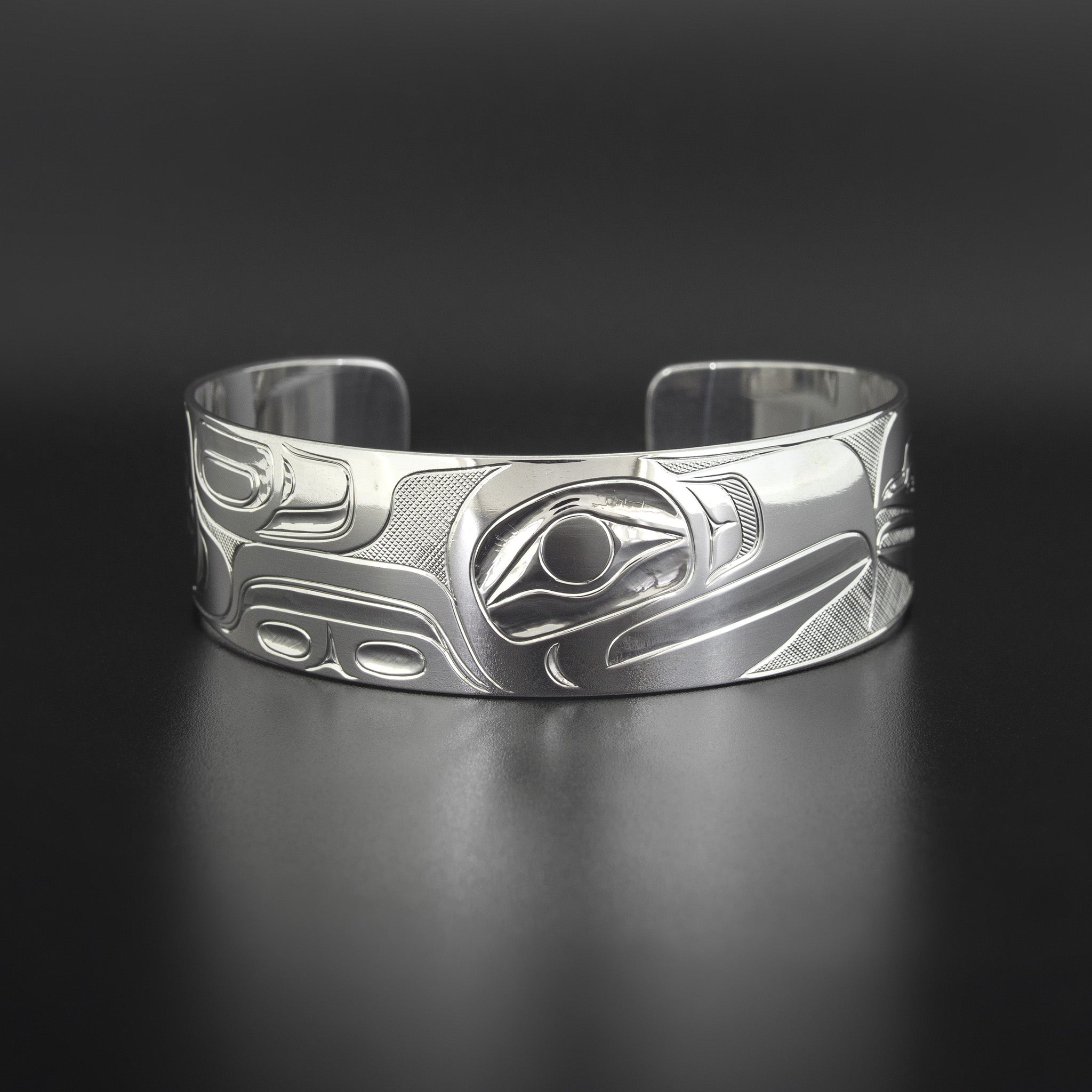 Eagle and Raven - Silver Bracelet – Lattimer Gallery
