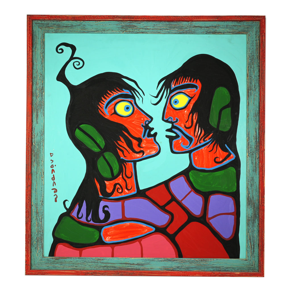 Spiritual Contact - Acrylic on Canvas – Lattimer Gallery