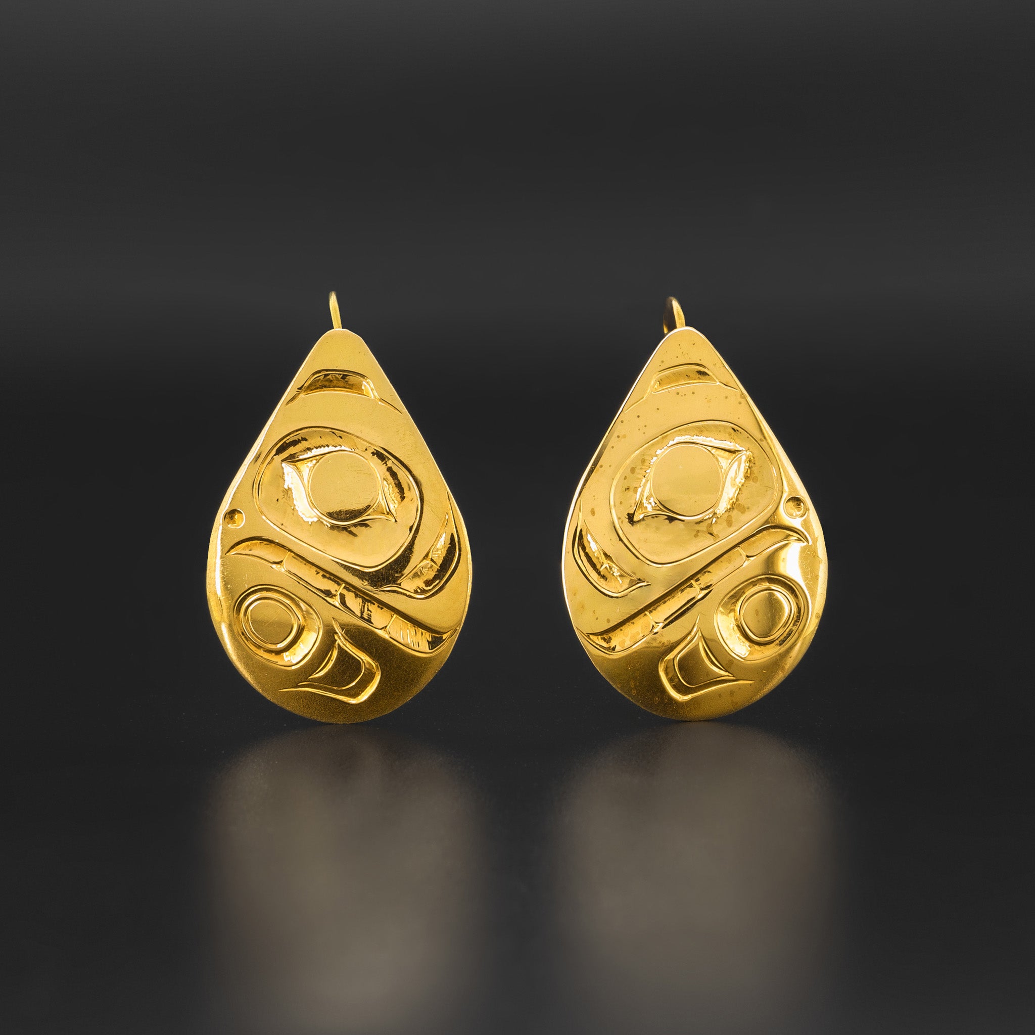 Killerwhale - 18k Gold Earrings – Lattimer Gallery