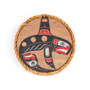 Cannibal Raven - Red Cedar Mask – Lattimer Gallery
