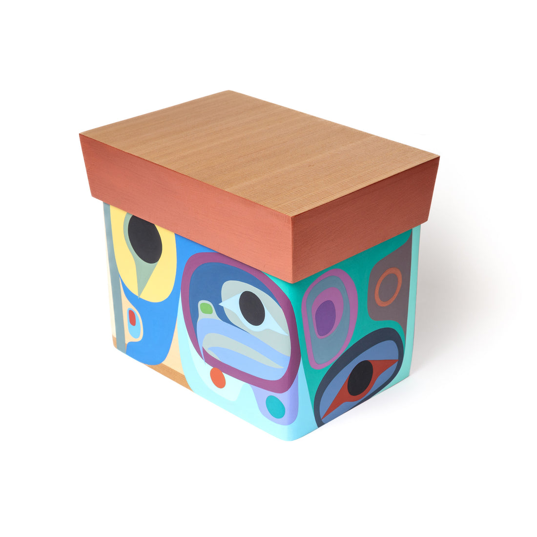 Gathering of Friends - Cedar Bentwood Box – Lattimer Gallery