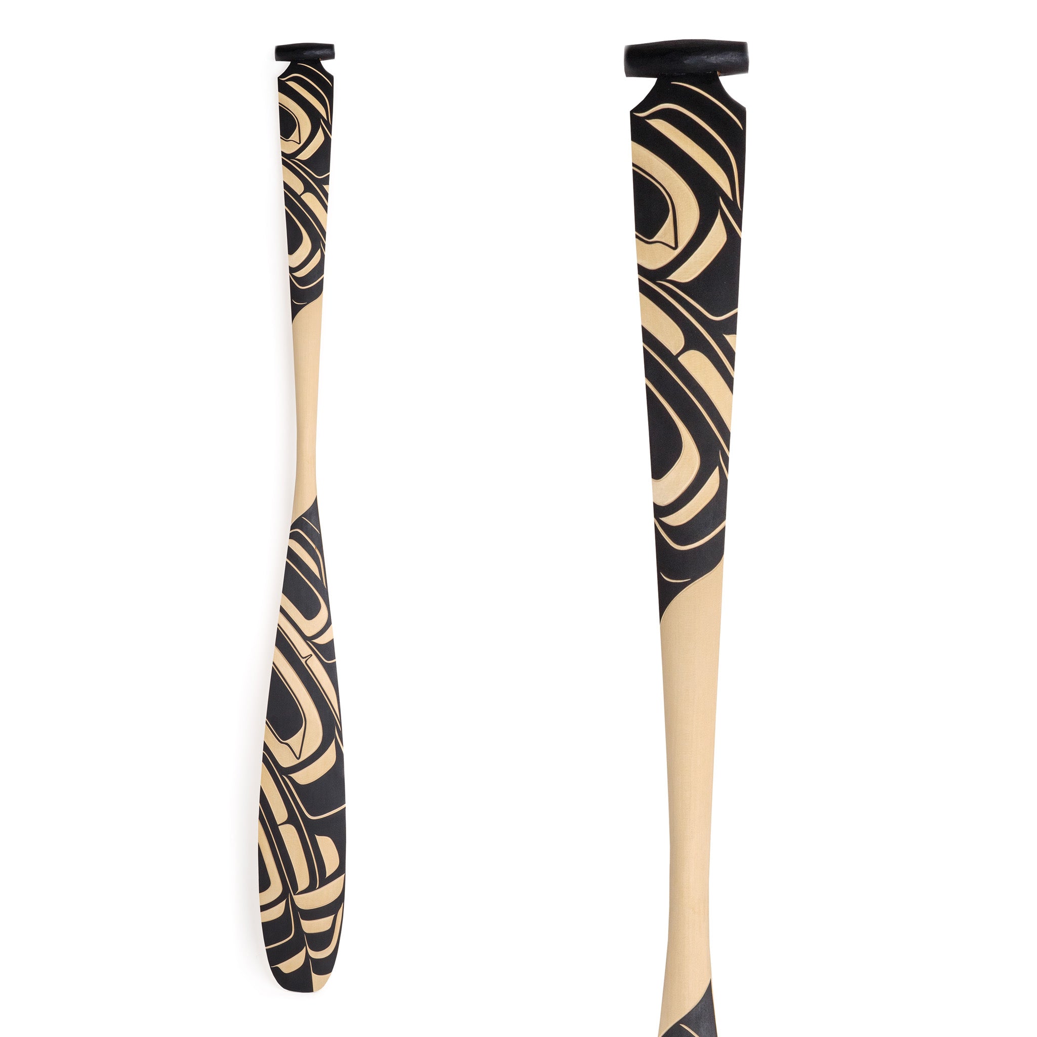 Raven - Yellow Cedar Paddle – Lattimer Gallery