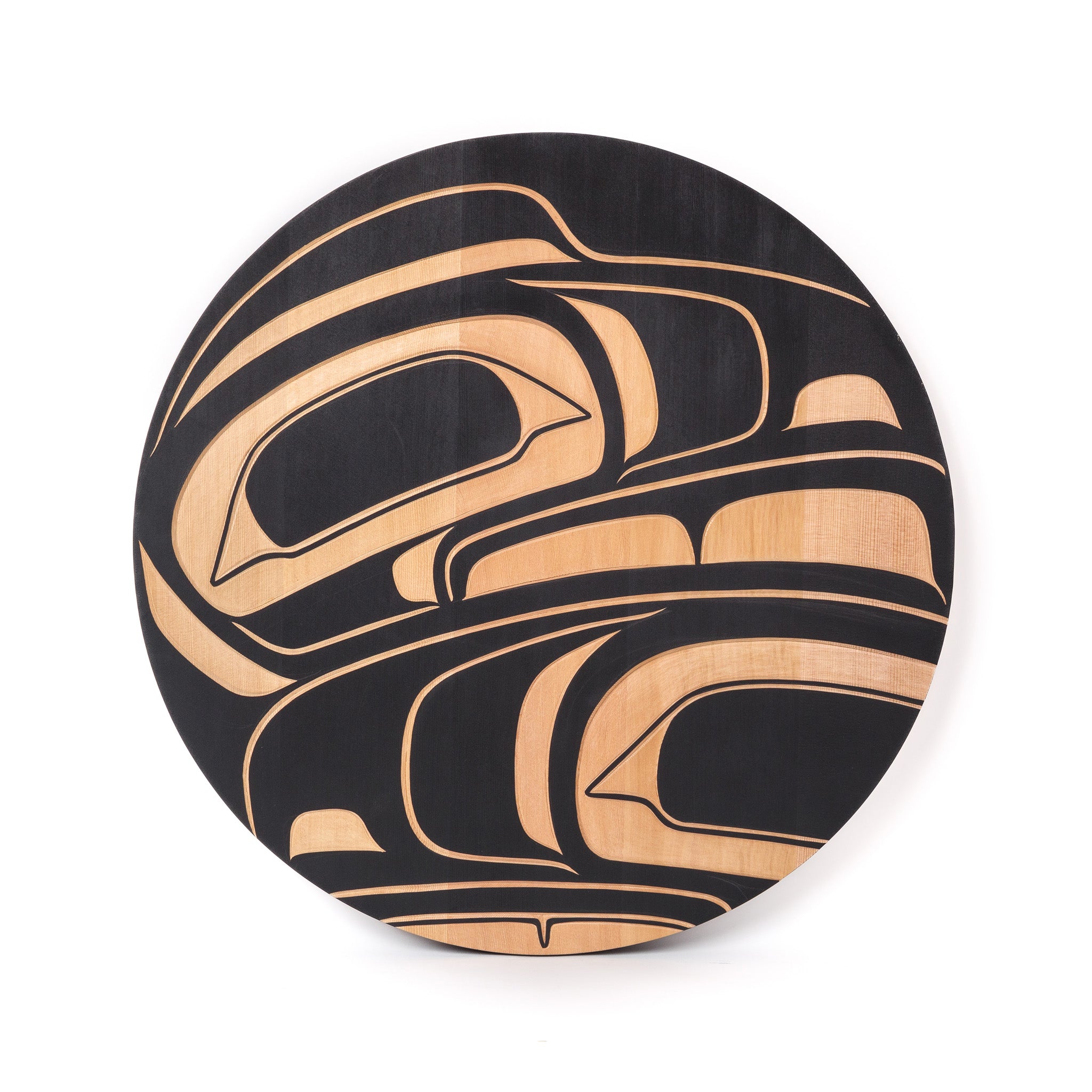 Ravens - Red Cedar Panel – Lattimer Gallery