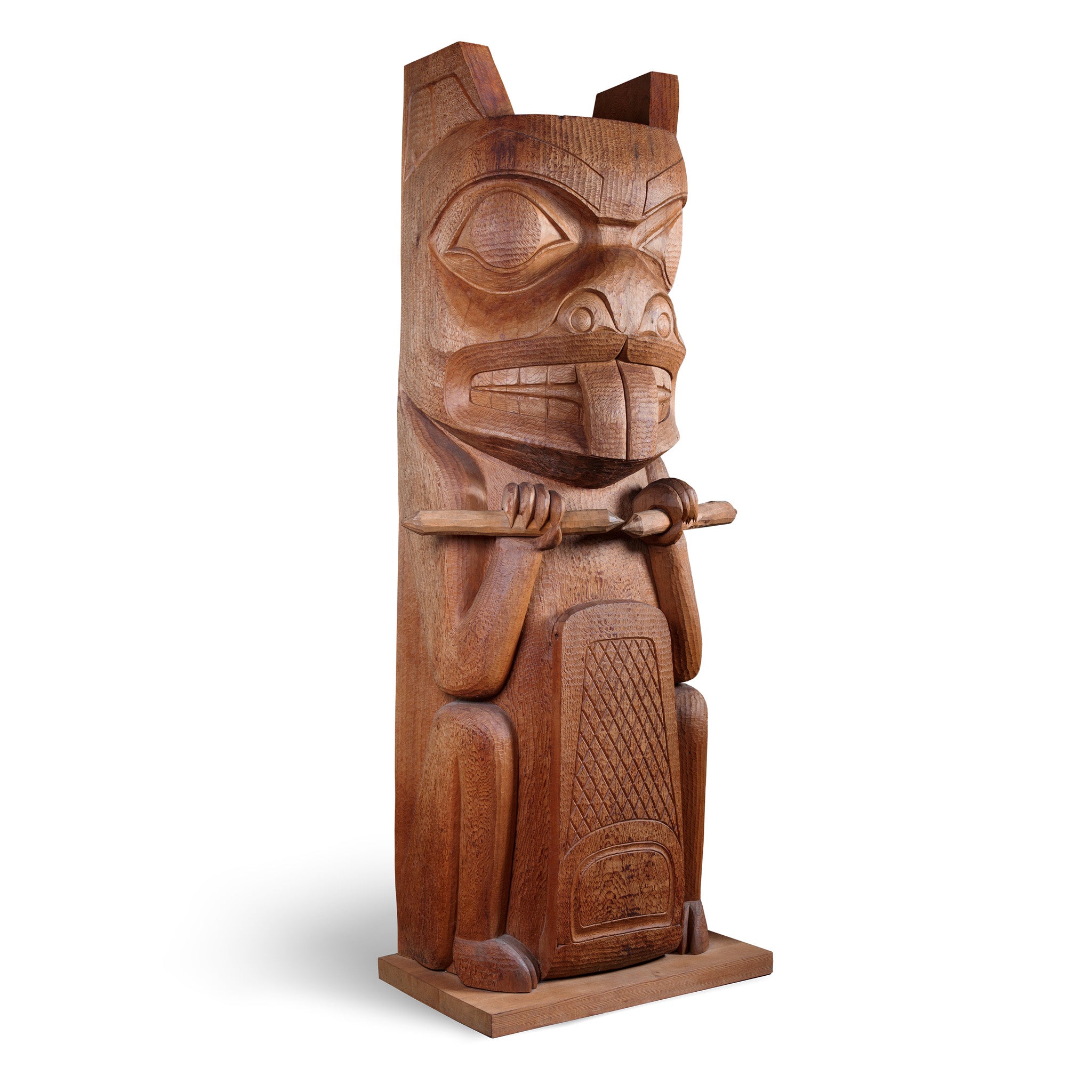 Beaver - Red Cedar Totem Pole – Lattimer Gallery