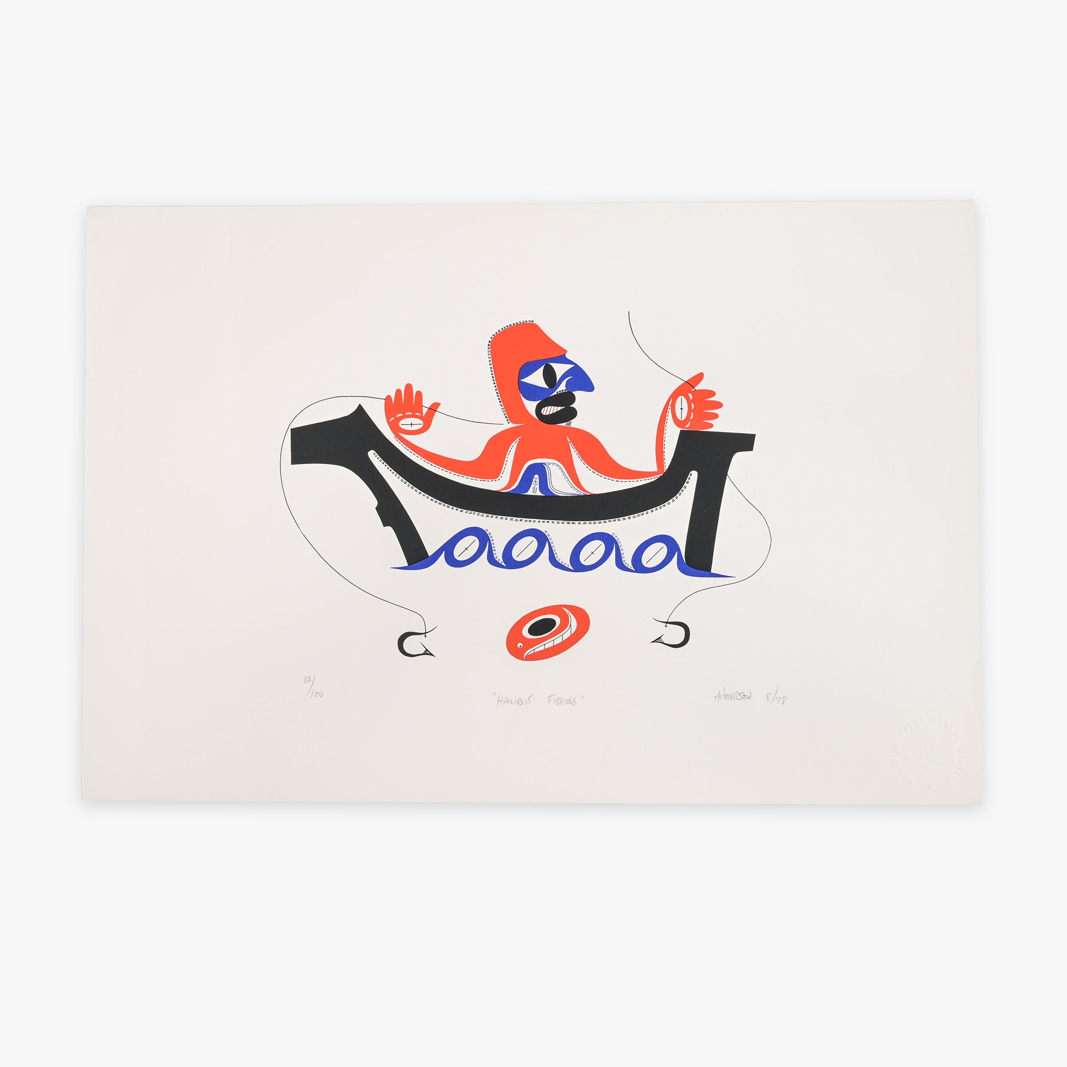 Halibut Fishing - Limited Edition Print – Lattimer Gallery