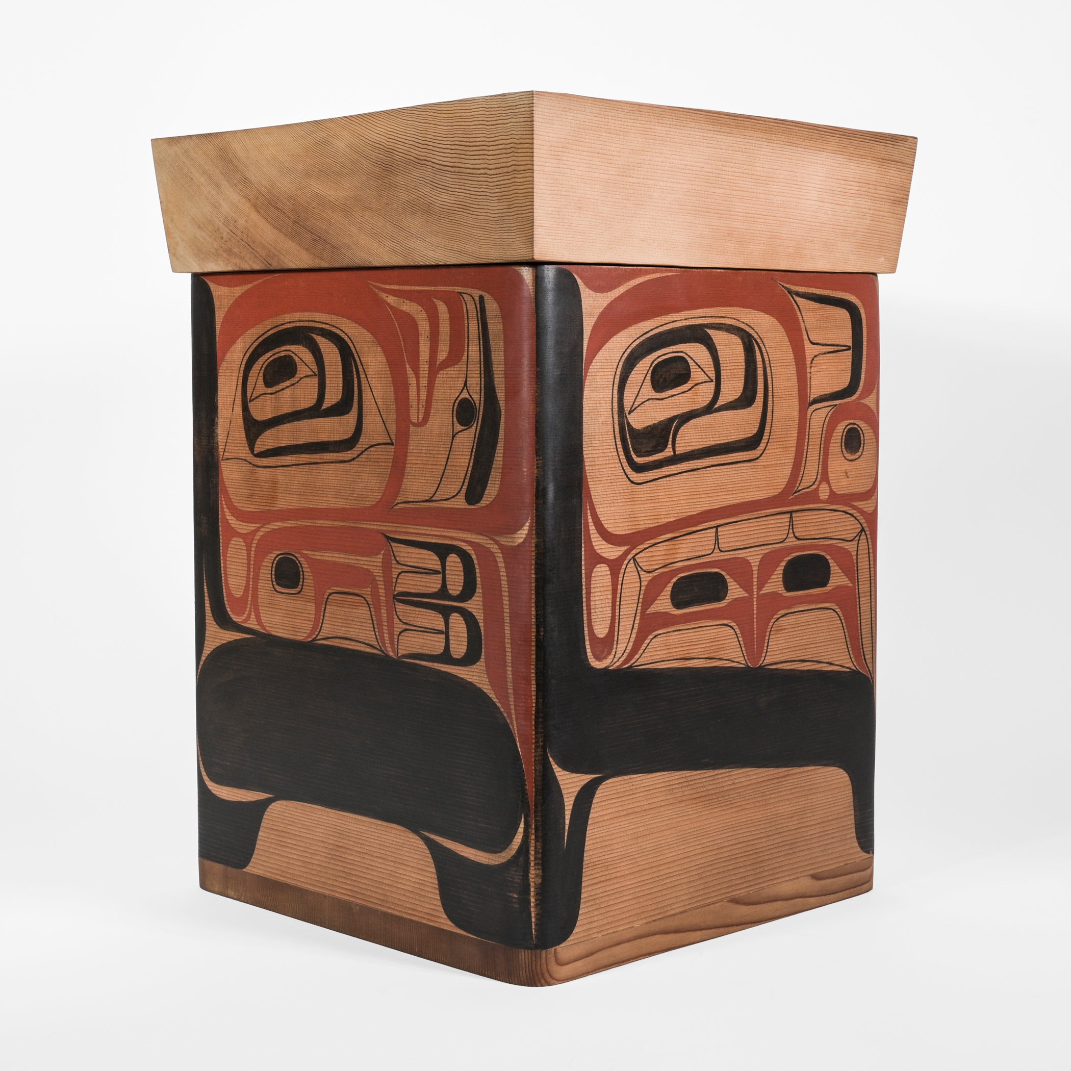 Abstract - Cedar Bentwood Box – Lattimer Gallery