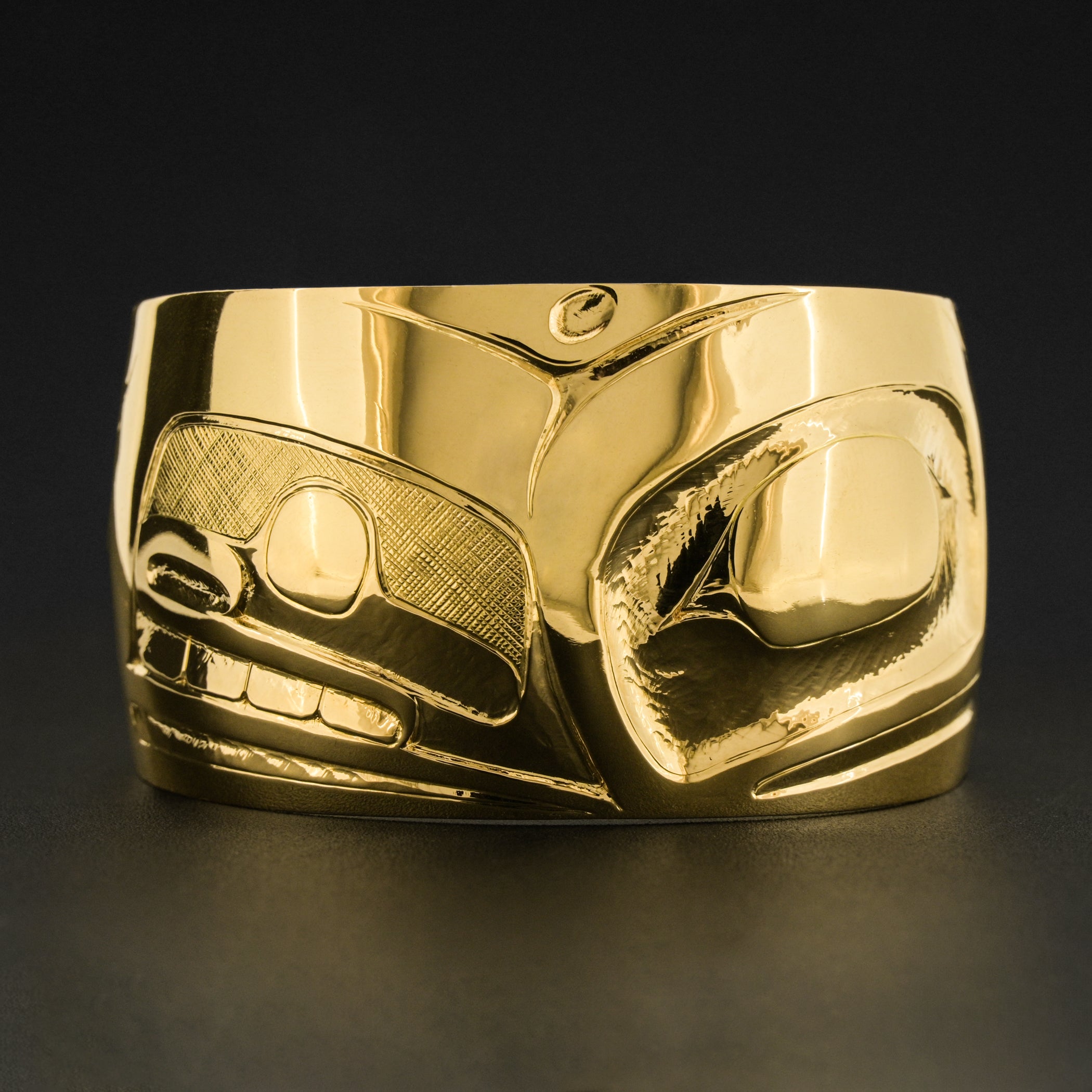 Raven Transformation - 20k Gold Bracelet – Lattimer Gallery