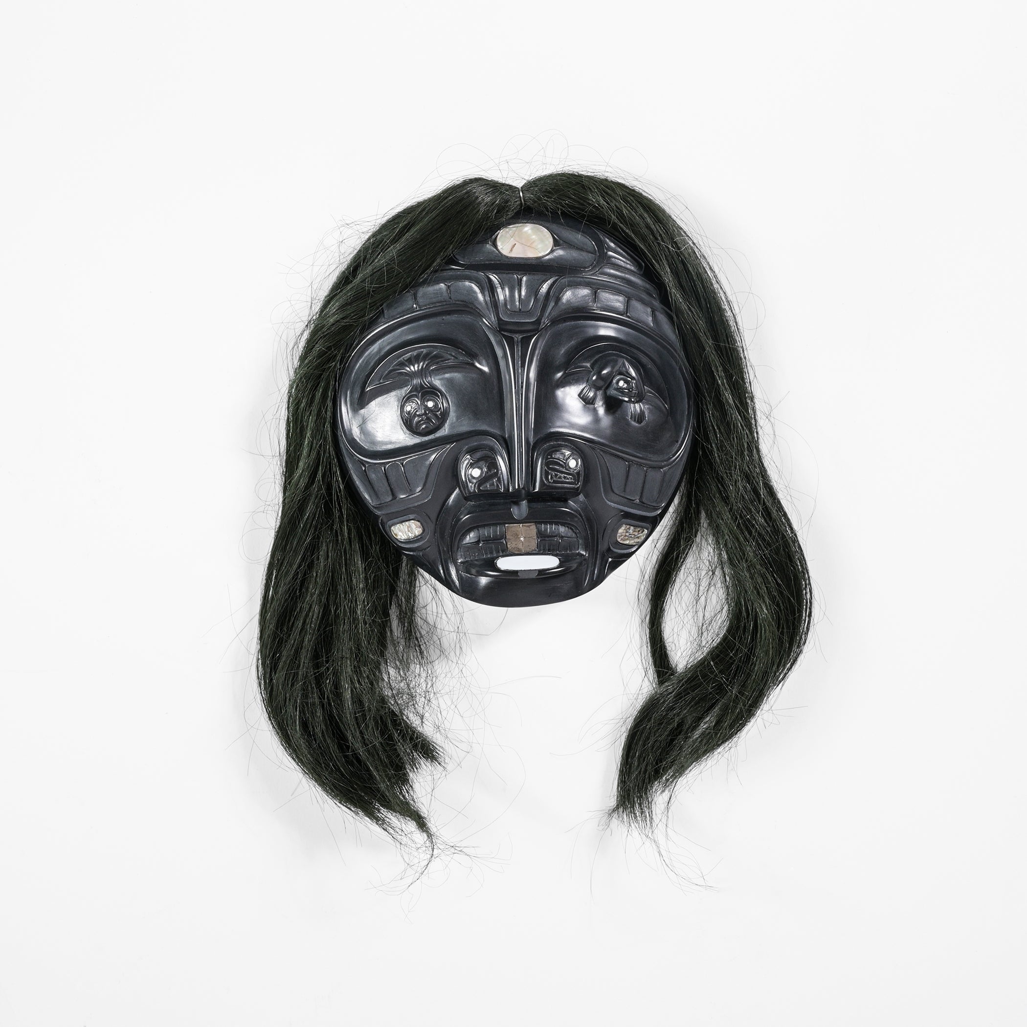 Volcano Woman - Argillite Mask – Lattimer Gallery
