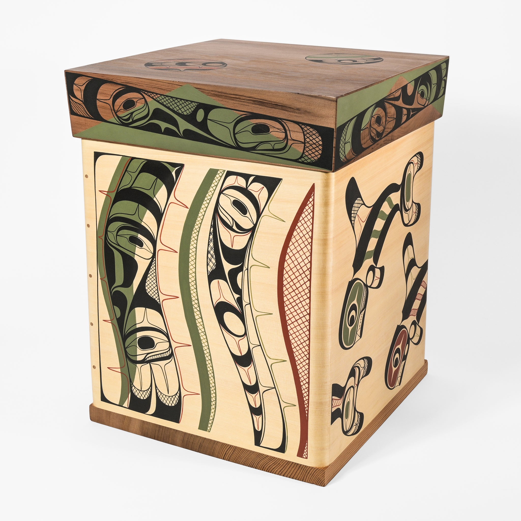 In the Fullness of Time - Cedar Bentwood Box – Lattimer Gallery