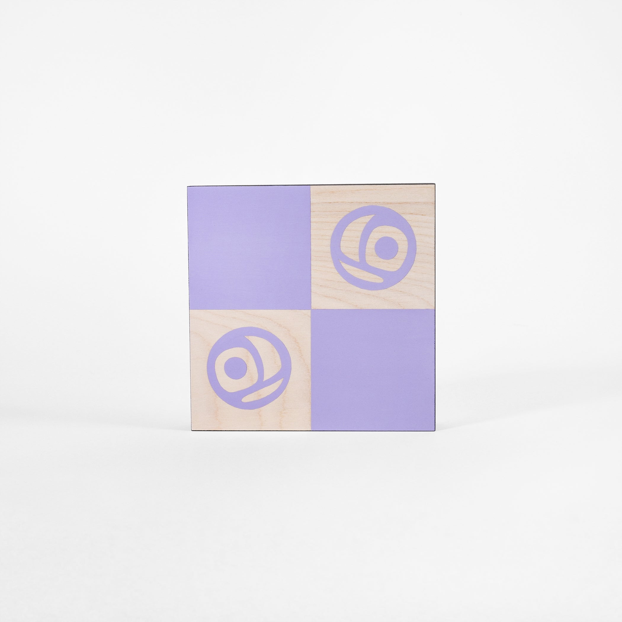 Unity (Purple) - Acrylic on Wood Panel – Lattimer Gallery