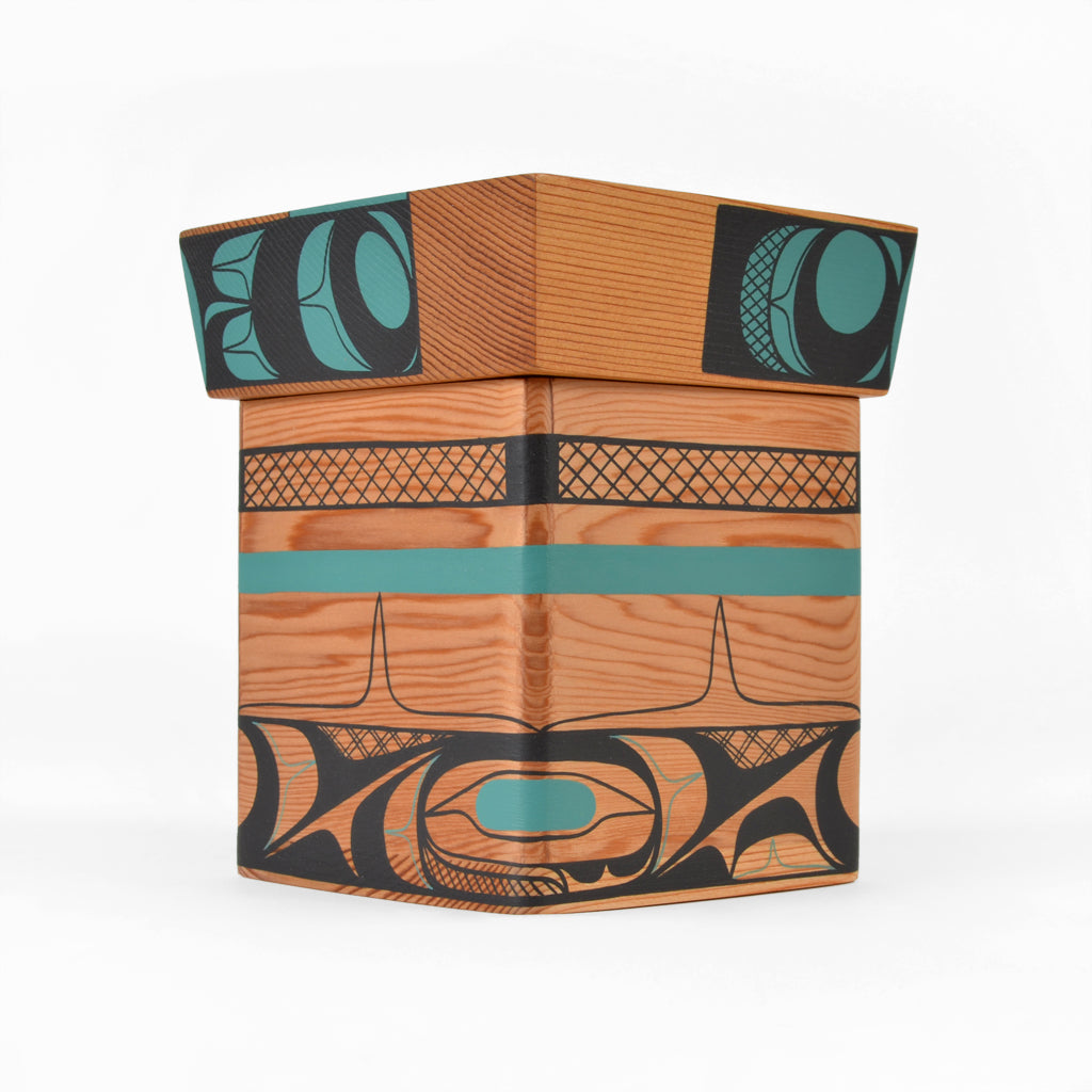 Warm Wind, Warm Water - Red Cedar Bentwood Box – Lattimer Gallery