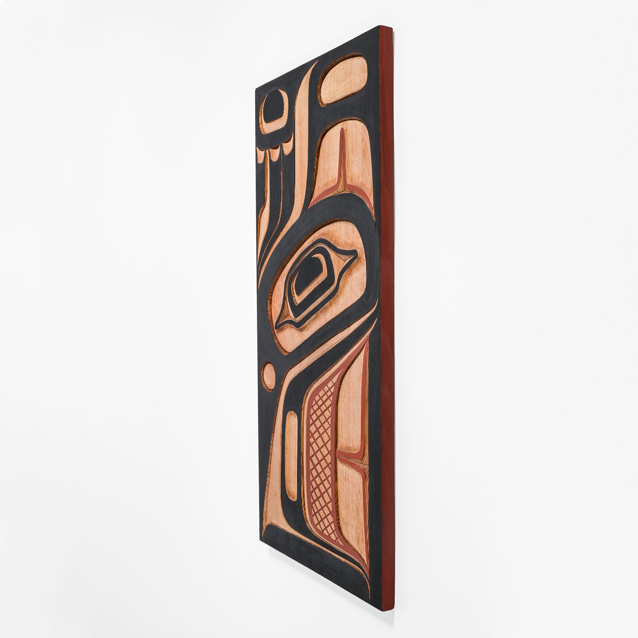 Abstract - Red Cedar Panel – Lattimer Gallery