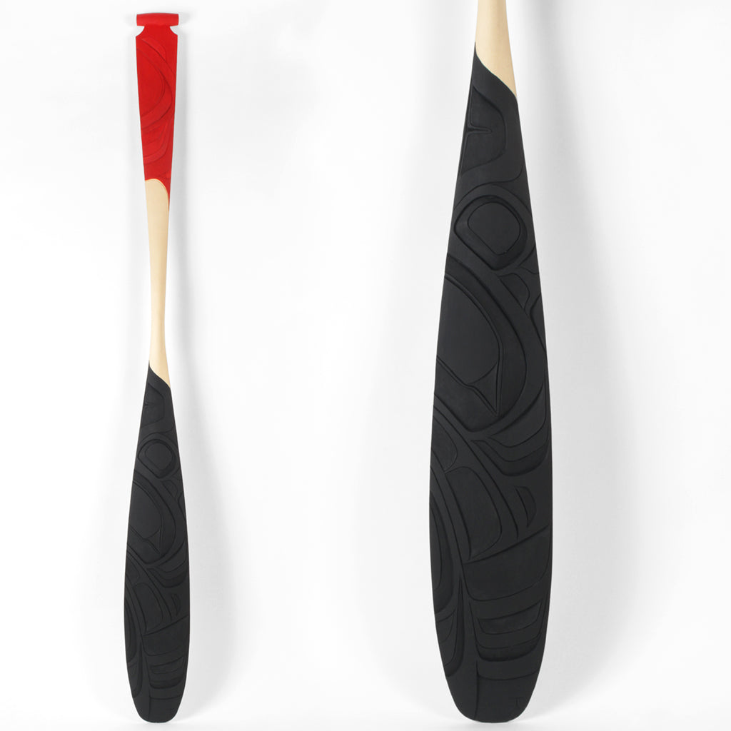 Eagle - Yellow Cedar Paddle – Lattimer Gallery