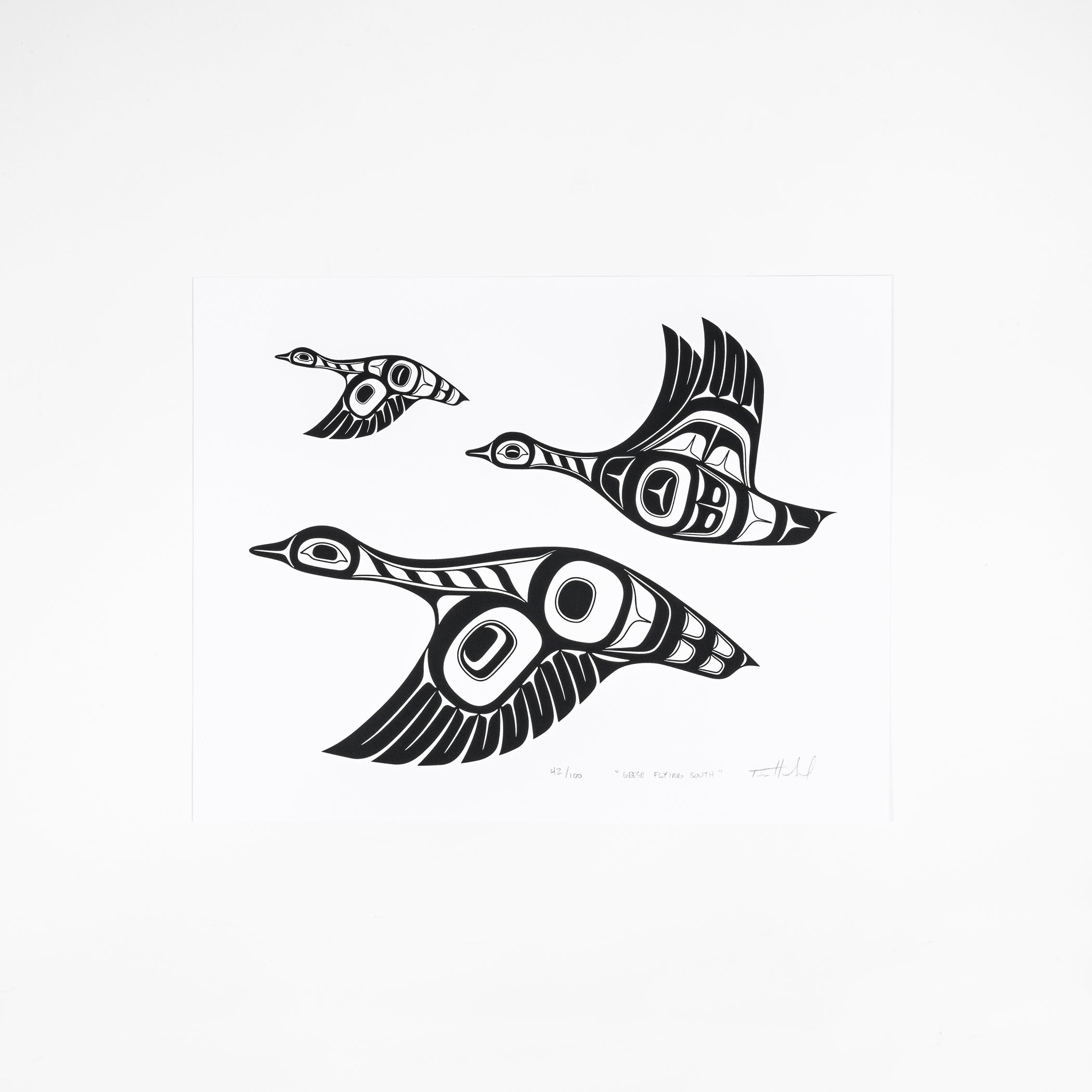 Geese Flying South - Limited Edition Print – Lattimer Gallery